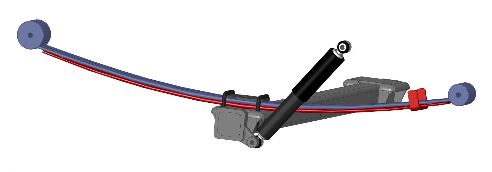 KIT LAM'ECO ARRIERE - LAMES DE RENFORT + AMORTISSEURS A HUILE RENFORCES ...